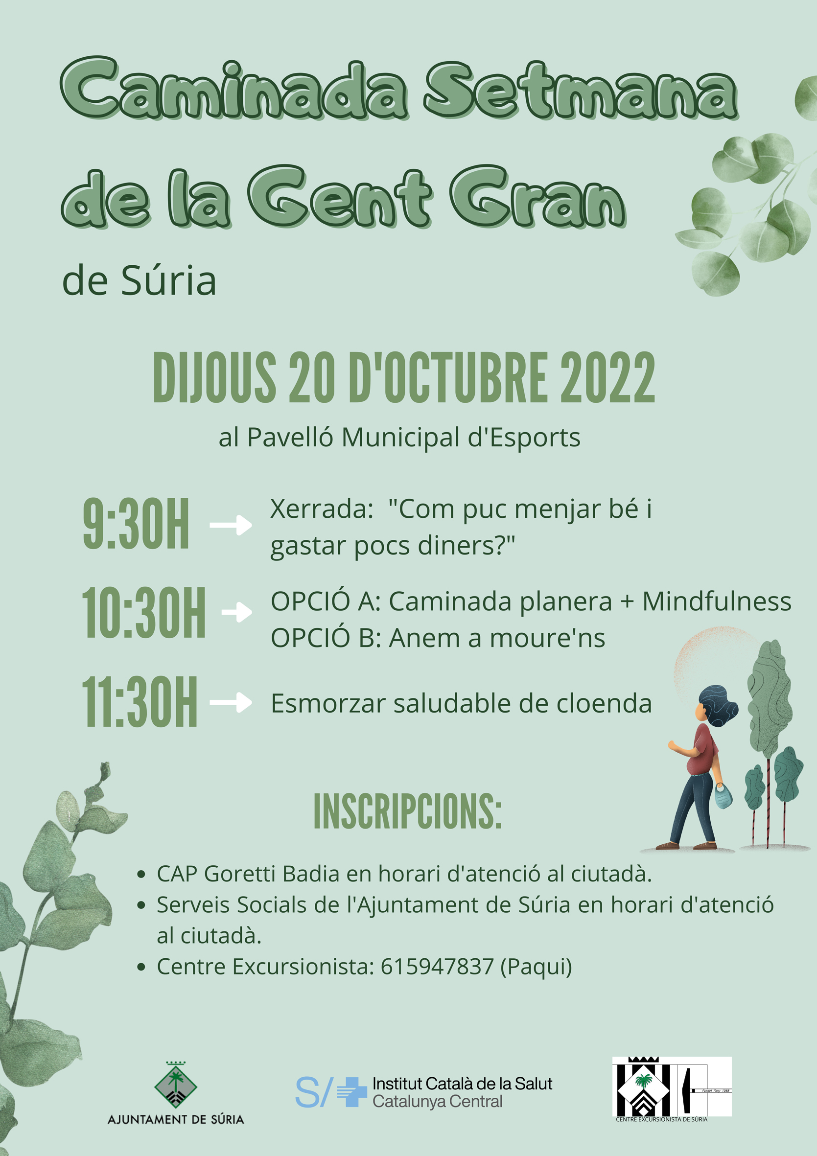 Ajuntament de Súria/La Setmana de la Gent Gran es farà entre els dies 17 i 27 d'octubre amb ...